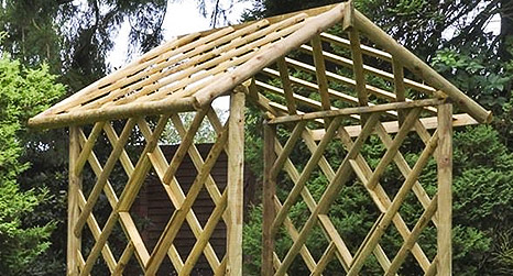 Garden Arches - Glasgow & Edinburgh Delivery - Stewart Timber