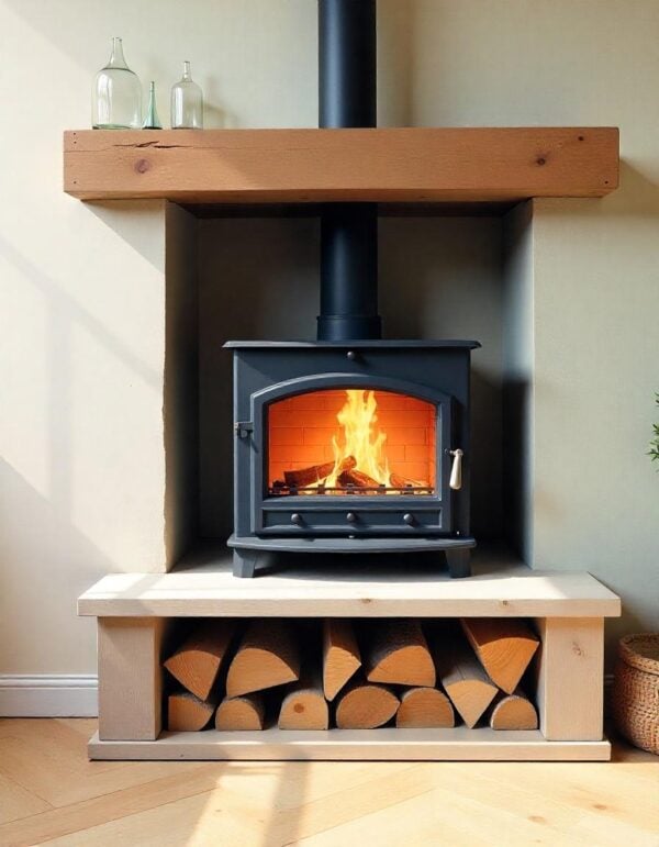 9 indoor log storage ideas (with creative and upcycled options ...